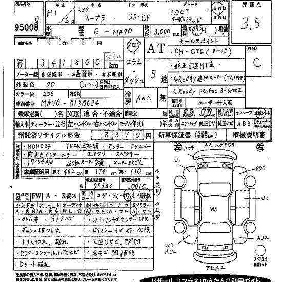 Used Toyota Supra 1989 3.0GTTurboLimited (341,800 km) - TCV (formerly ...