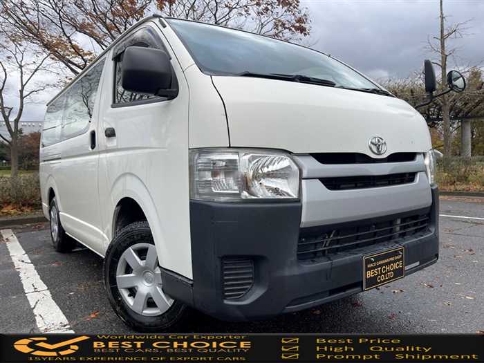 Used Toyota Hiace Van 2016 GRADE:3.5★4WD★ABS★KEYLESS★BACK CAMERA ...