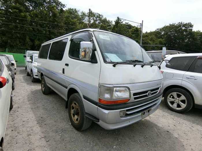 Toyota Hiace Van & Year 2001｜best price Japanese used cars for sale ...