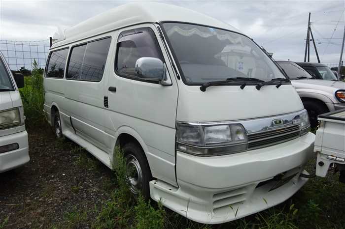 Used Toyota Hiace Van 1993 REAR HEATER! REAR AIRCVONDITION! (41,200 km ...