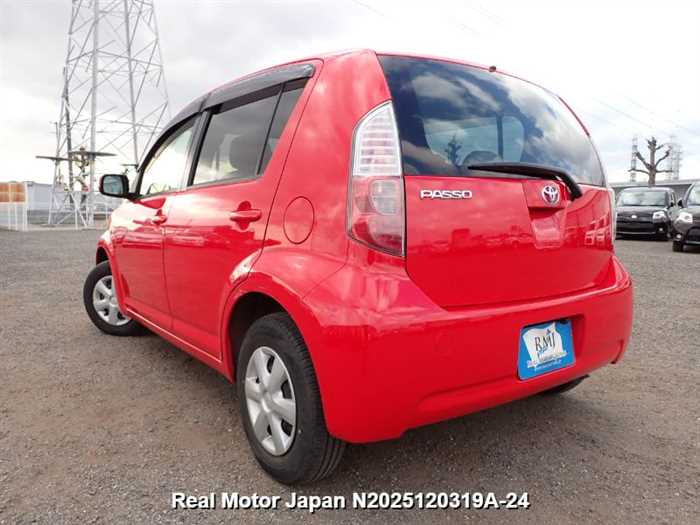 Used Toyota Passo 2009 1.0X★GRADE 4★BACK CAMERA★NO ACCIDENTS★ (74,947 ...