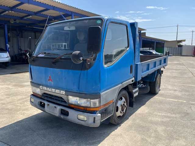 Used Mitsubishi Canter 1996 2T FULL FLAT LOW DUMP TRUCK / 4D33 (163,000 ...